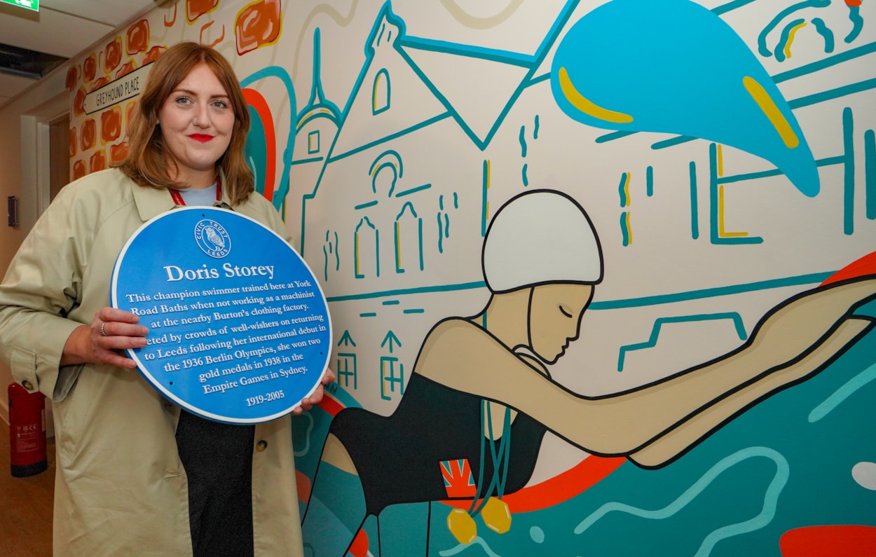New Council Housing Development Honours Leeds Swimming Champion Doris ...